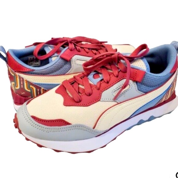 Puma | Shoes | Puma Future Rider Fv Dustyorchardwashed Blue Sneakers ...